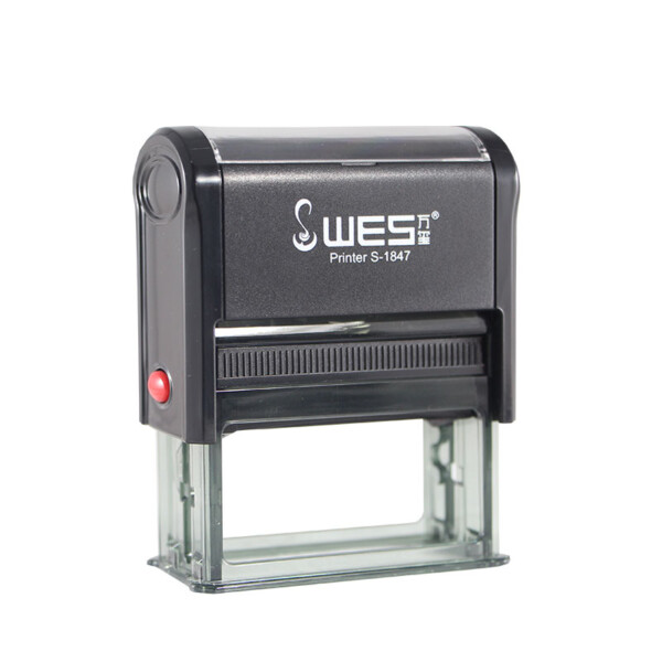 Rectangular Wes Self-Inking Stamps - rubberstampglobe
