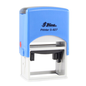 ตรายางหมึกในตัว (ตลับพลิก) SHINY สี่เหลี่ยมผืนผ้า - โลกตรายาง