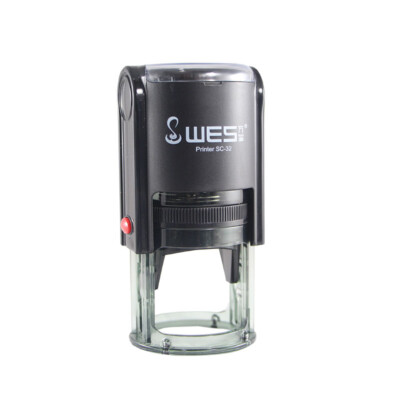 Round Wes Self-Inking Stamps - rubberstampglobe