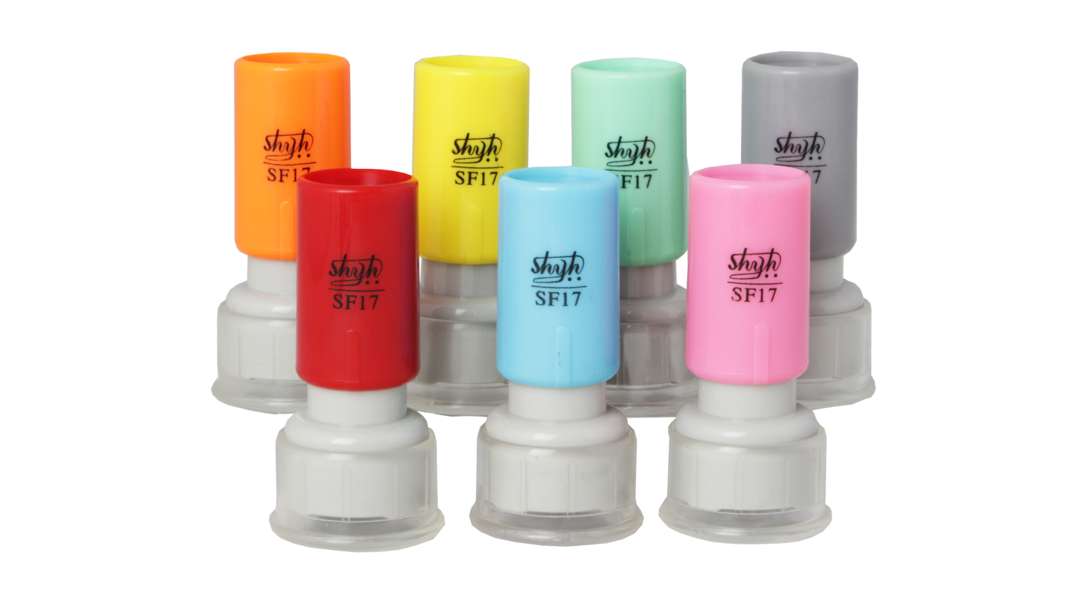 SF-17R Round Flash Stamps - โลกตรายาง