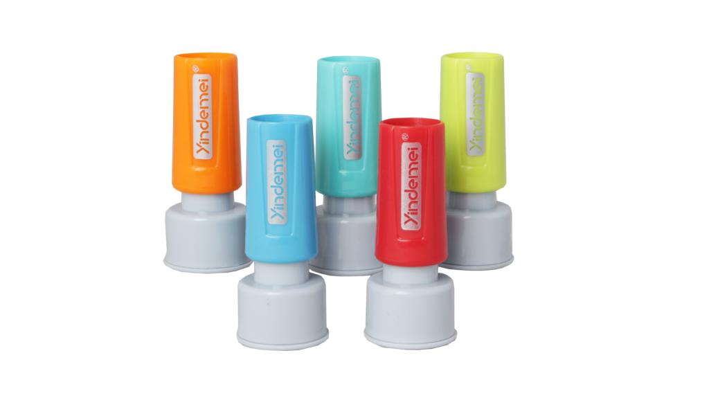 YDM-12R Round Flash Stamps - โลกตรายาง
